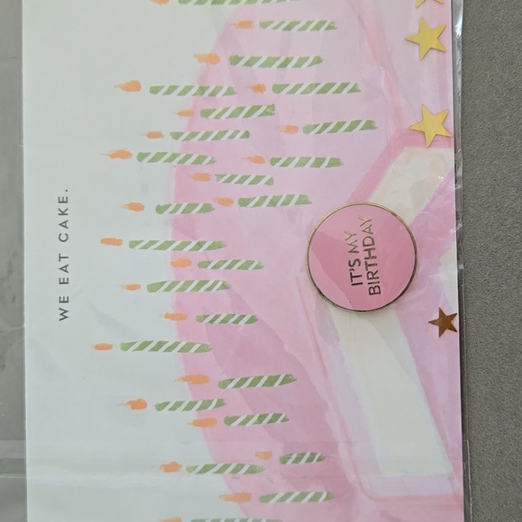 kate spade | Accessories | New Never Used Kate Spade Birthday Pin ...